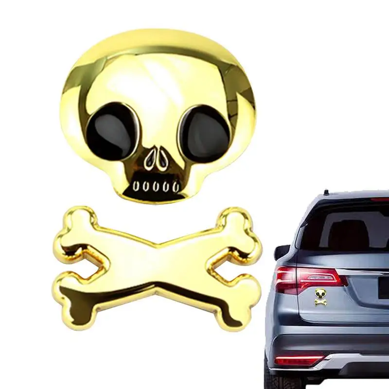Skull-Decals-Skull-Car-Stickers-Pirate-Decal-3D-Car-Stickers-Skull ...