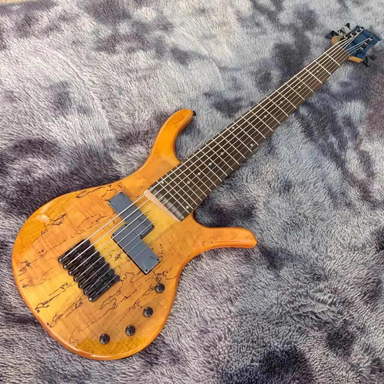 Seven String Bass, Bass Guitar, Made Of Mahogany Solid Wood, Map ...