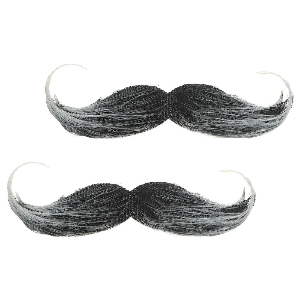 2-Pcs-Costume-Beard-Simulated-Beards-Props-Realistic-Mustache-For ...