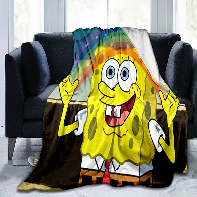 Spongebob Blanket And Pillow
