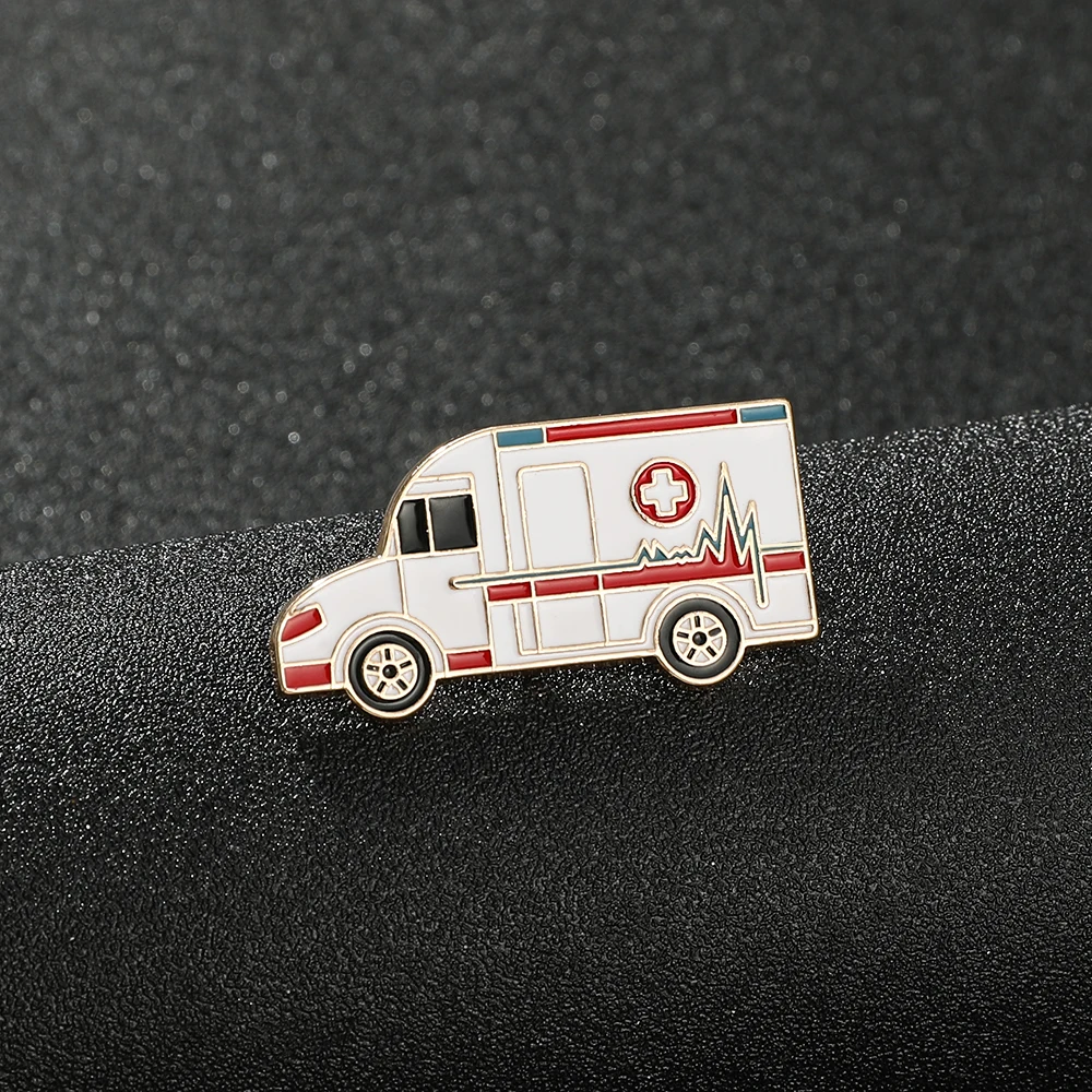Creative-Medical-Ambulance-Pin-Doctor-Nurse-Accessories-Gift-for ...