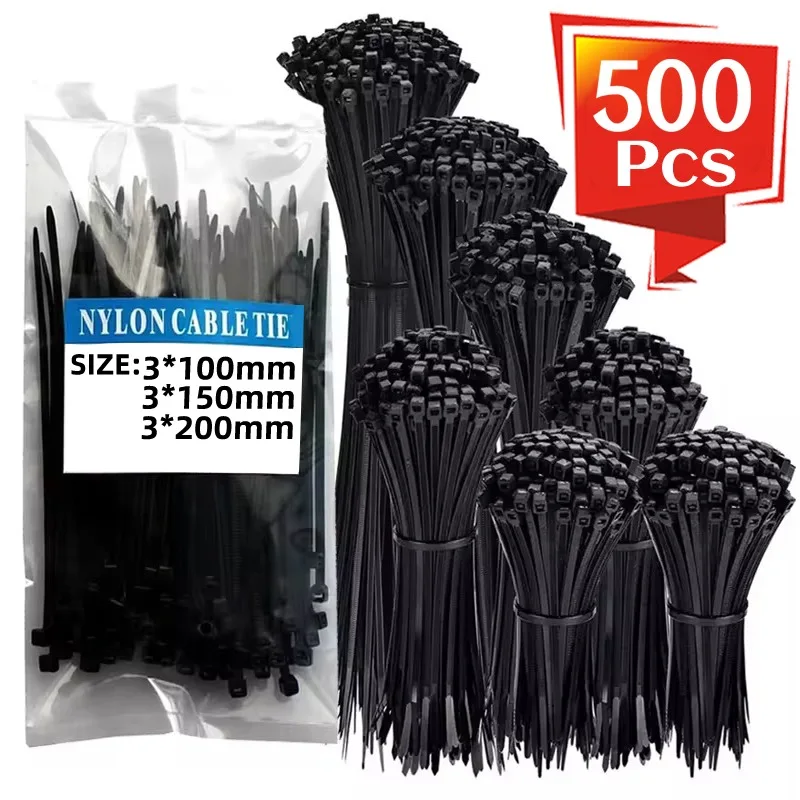 Wholesale Self Locking Nylon Cable Tie Plastic Cord Tie Wraps Strap ...