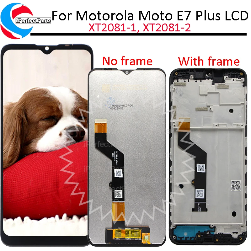 Tela Lcd Original Para Motorola, Moto E7 Plus Xt2083 Com Quadro Xt2081 ...
