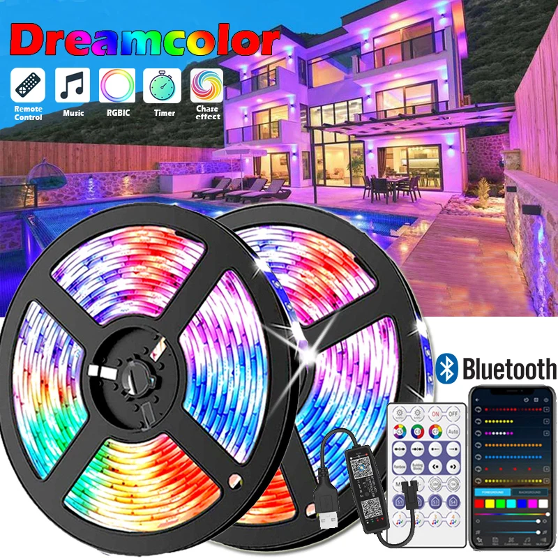 20M-WS2812B-LED-Strip-for-Room-RGBIC-Smart-Light-Strips-Bluetooth ...