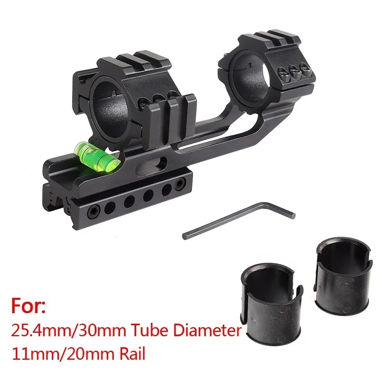 Tactical-Scope-Mount-1-Inch-30Mm-Optische-Vizieren-Ringen-Cantilever ...