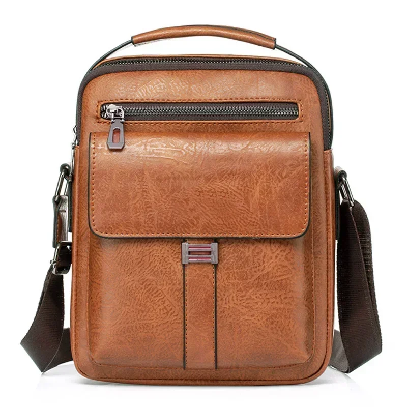 2025 New Luxury Brand Men's bag Shoulder Bags husband Vintage Messenger ...