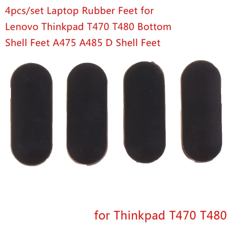 4pcs/set Laptop Rubber Feet For Lenovo Thinkpad t470 t480 Bottom Shell ...