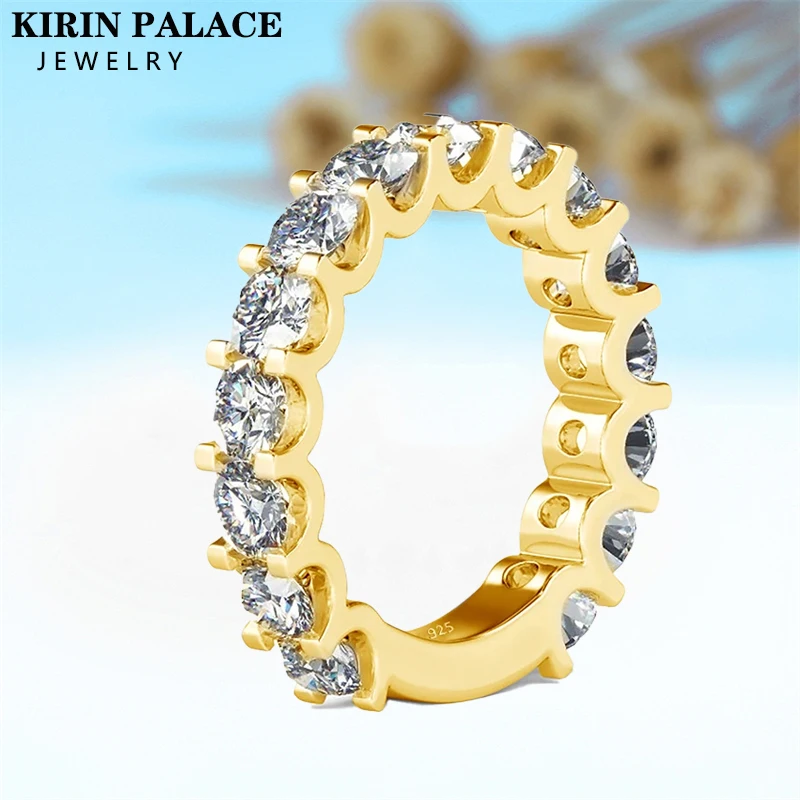 Kirin-Palace-Lab-Diamonds-Bubble-Ring-Yellow-Gold-Ring-for-Women-D-VVS ...