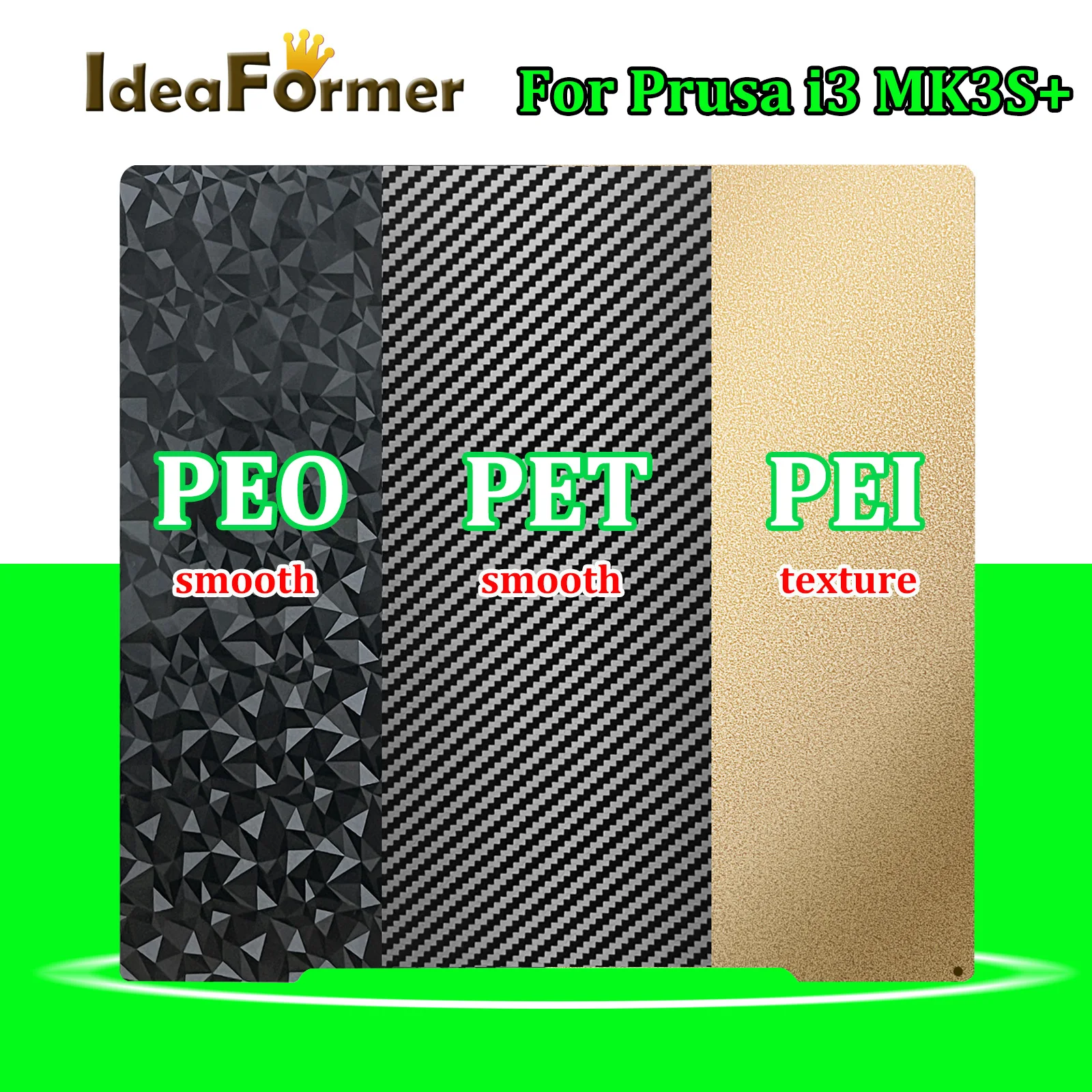 241MM-Magnetic-Build-Plate-For-Prusa-i3-MK2-5S-Mk3-MK3S-Smooth-PEO-PET ...