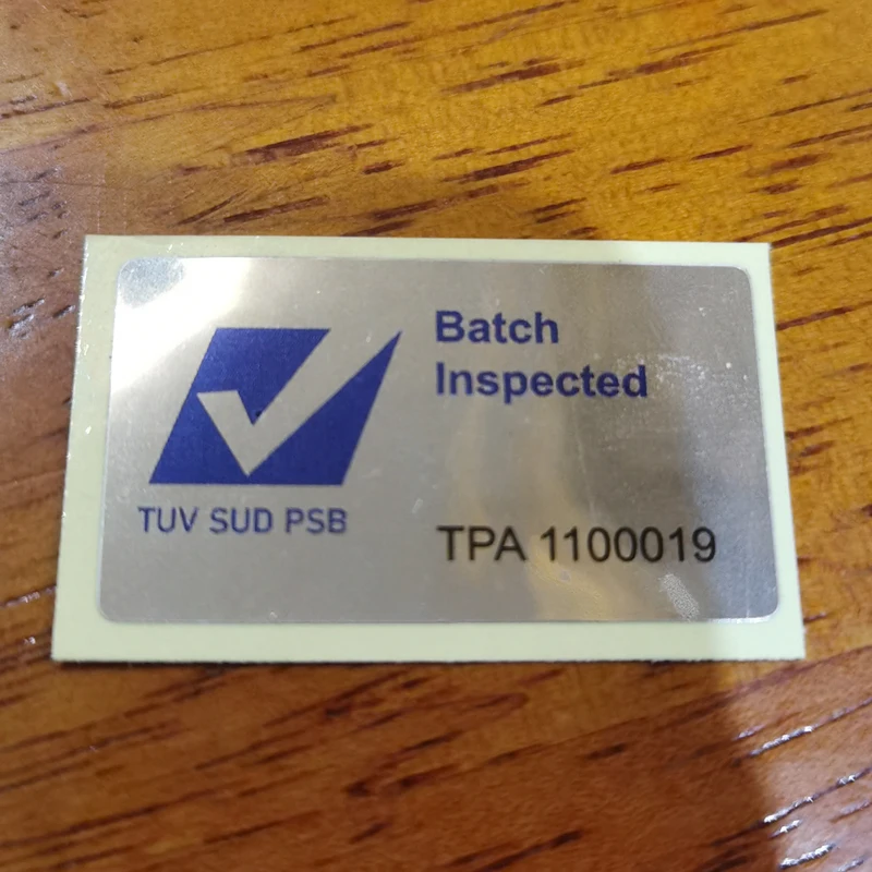 Singapore-Customized-Stickers-PSB-TEST-Sticker-Batch-Inspected-Decal ...