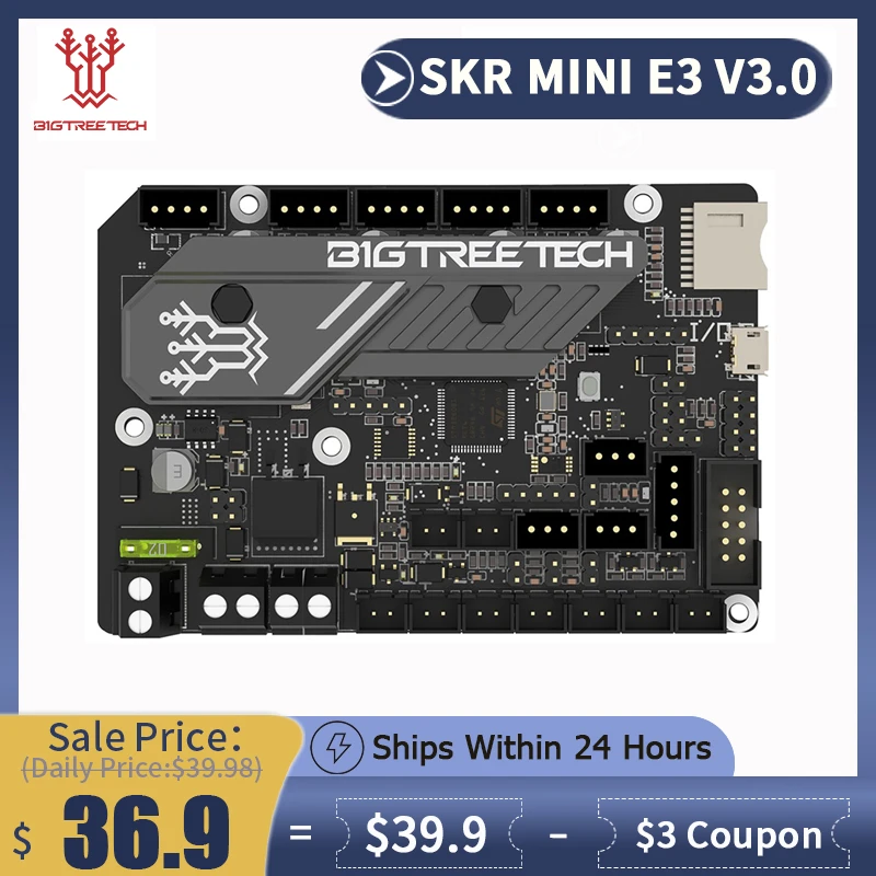 Bigtreetech Btt Skr Mini E3 V3.0 Motherboard With Tmc2209 Uart Vs Skr 2 ...
