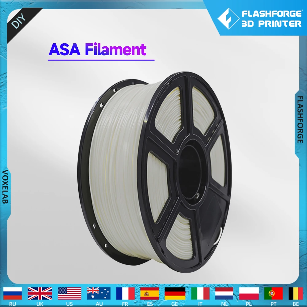 Flashforge-ASA-3d-Printer-Filament-1-75mm-Acrylonitrile-Styrene ...