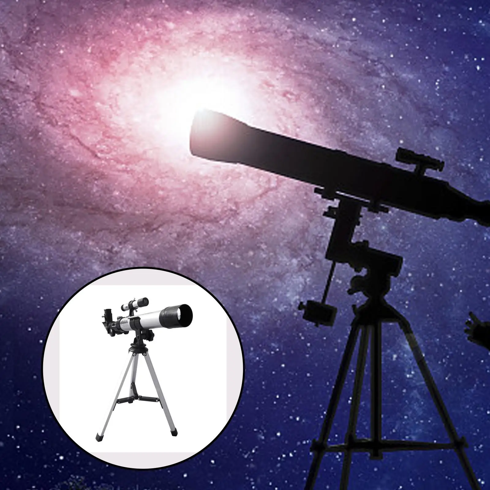 40400-Professional-Astronomical-Telescope-5x18-Starfinder-W-Adjustable ...