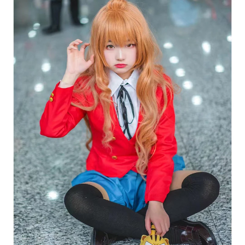 Disfraz-de-Cosplay-de-Anime-de-Tigre-drag-n-Toradora-Taiga-Aisaka ...