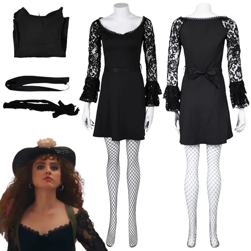 Misty-Cosplay-Fantasy-Black-Lace-Dress-Suits-Movie-Lisa-Frankenstein ...