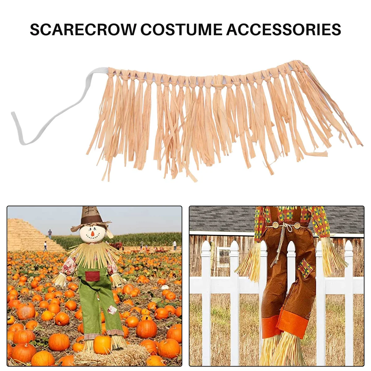 Scarecrow-Kit-Scarecrow-Costume-Accessories-Decoration-Neck-Arm-and ...