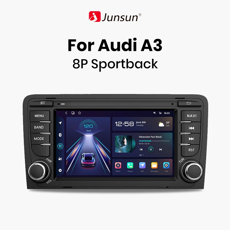 Junsun-V1-Android-Autoradio-for-Audi-A3-8P-2003-2013-Car-Radio ...