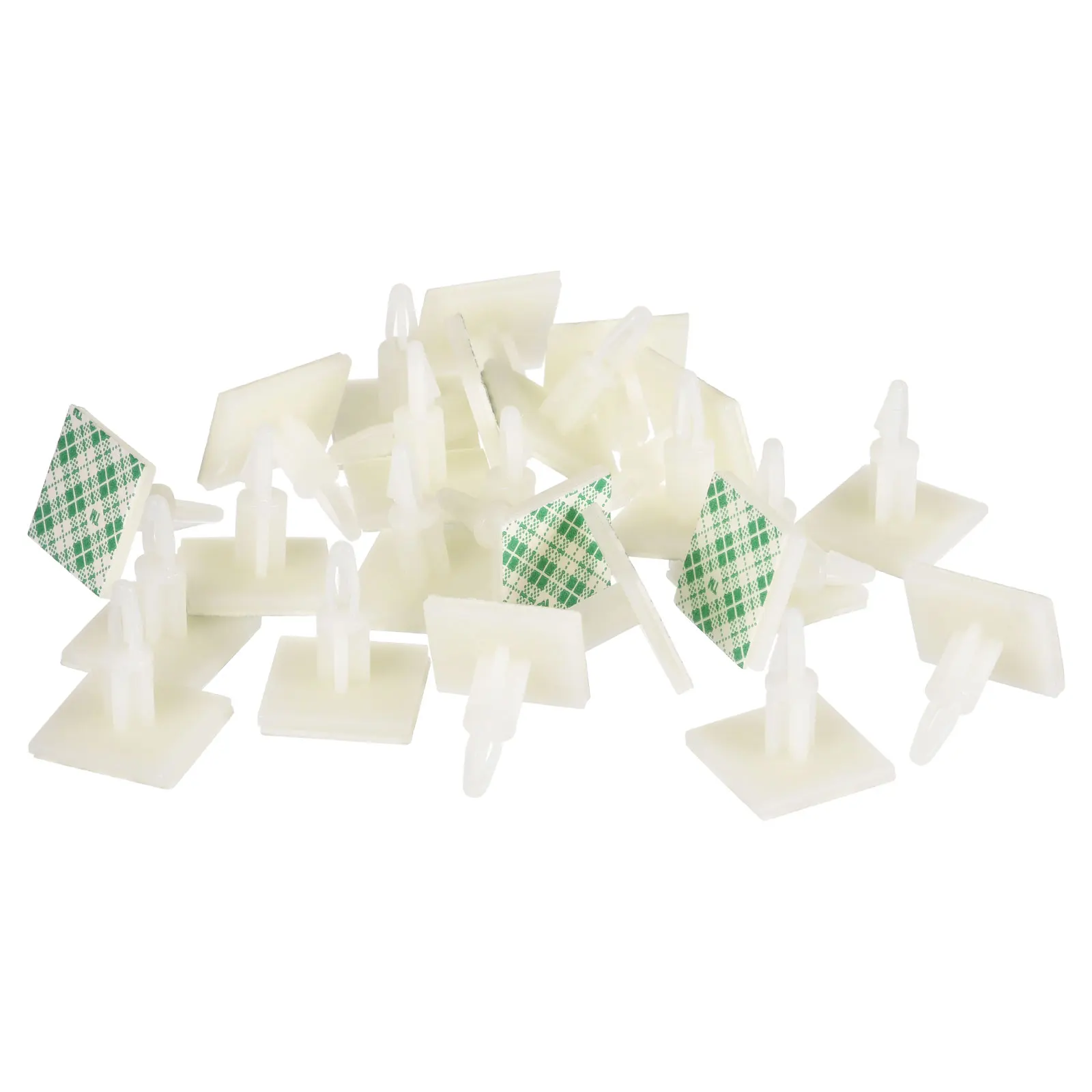 Uxcell 24Pcs Plastic Stick Fixed Clip On PCB Spacer Standoff Fixed ...