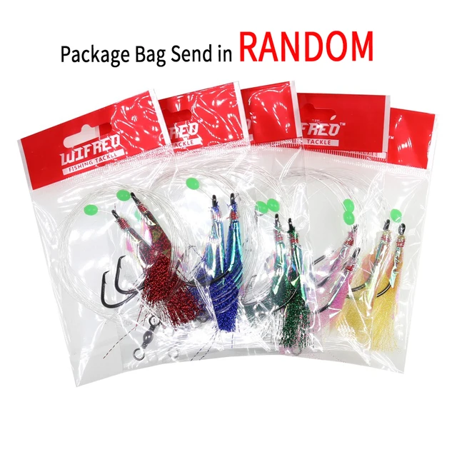 Twin Hooks Flasher Rig Pack - Easy Fishing Tackle