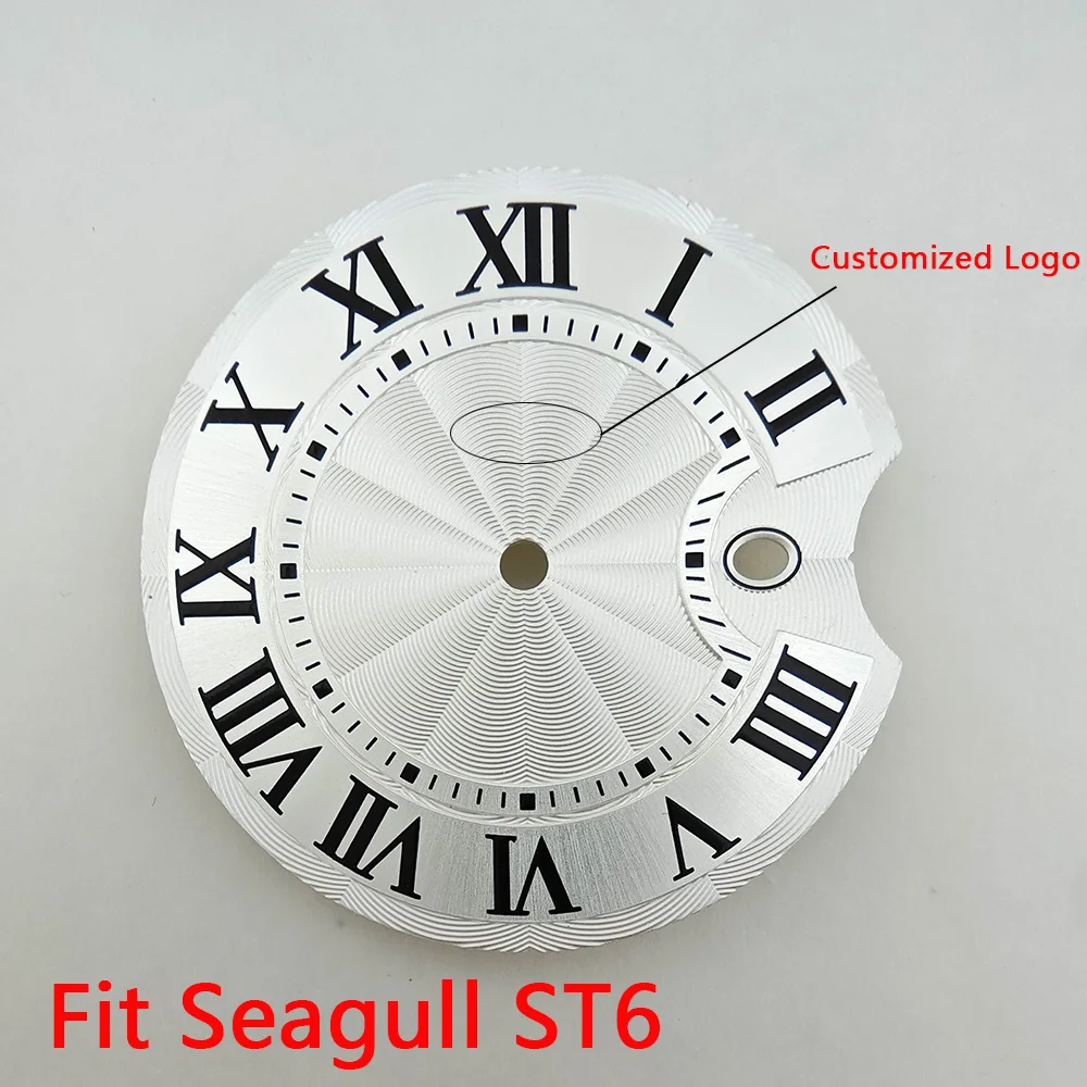 33-5mm-dial-25-3mm-dial-White-watch-dial-DIY-Custom-LOGO-Seagull-ST6 ...