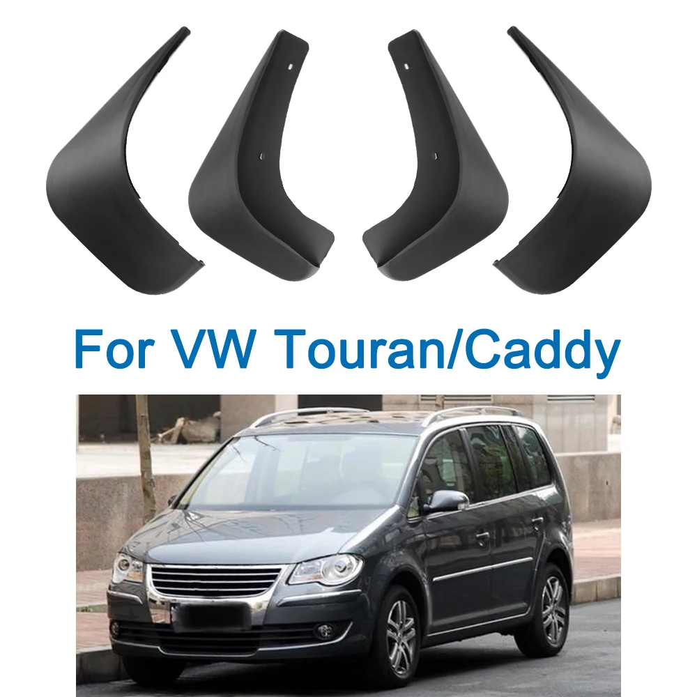 Mudguards-For-VW-Touran-Caddy-2004-09-Car-Mud-Flap-Front-Rear-Fender ...