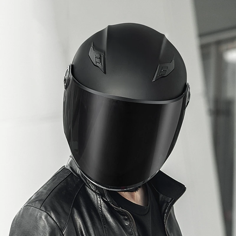 Motorcycle Half Helmets With Face Shield