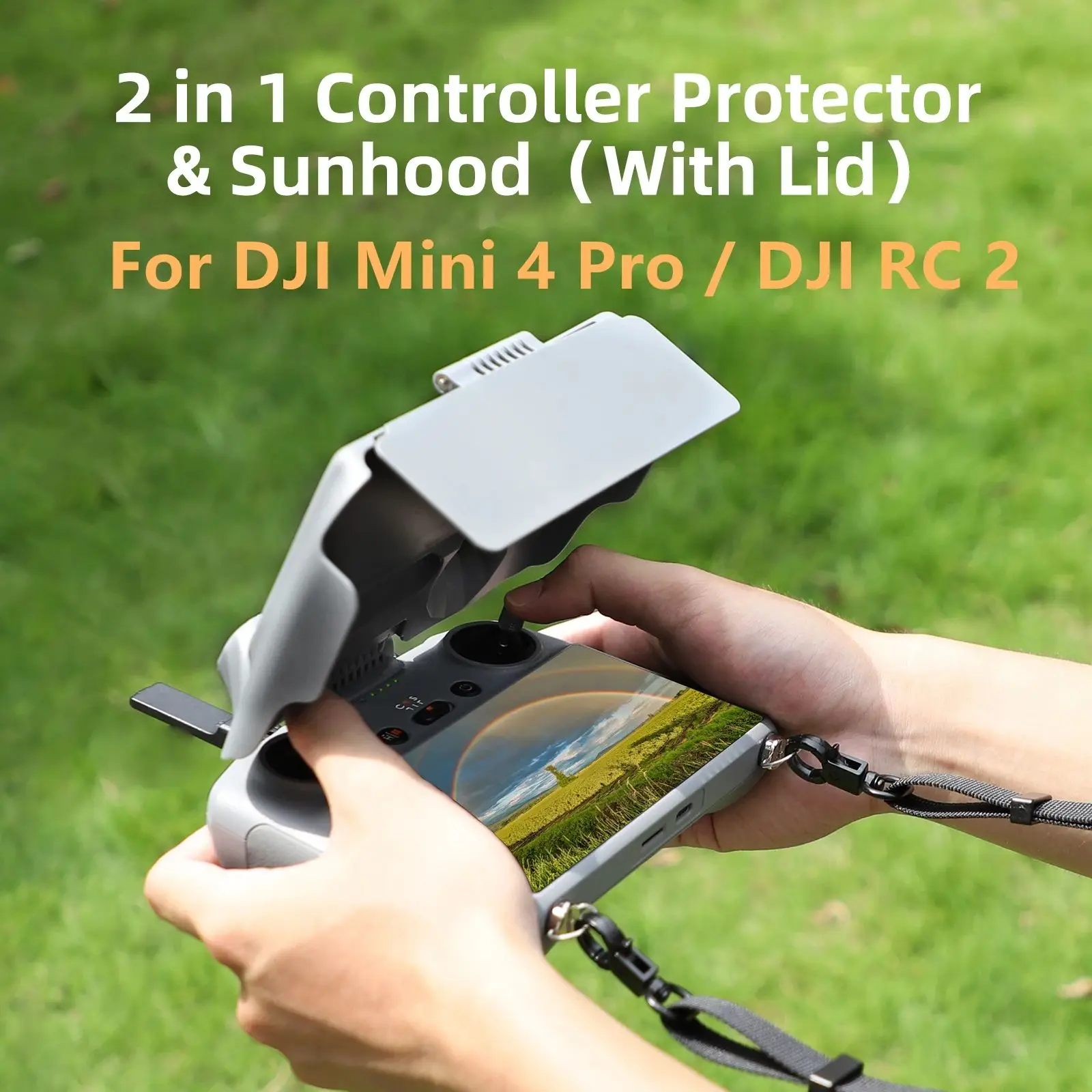 Remote-Controller-Sun-Hood-For-DJI-Mini-4-Pro-RC-2-Sunshade-Screen ...