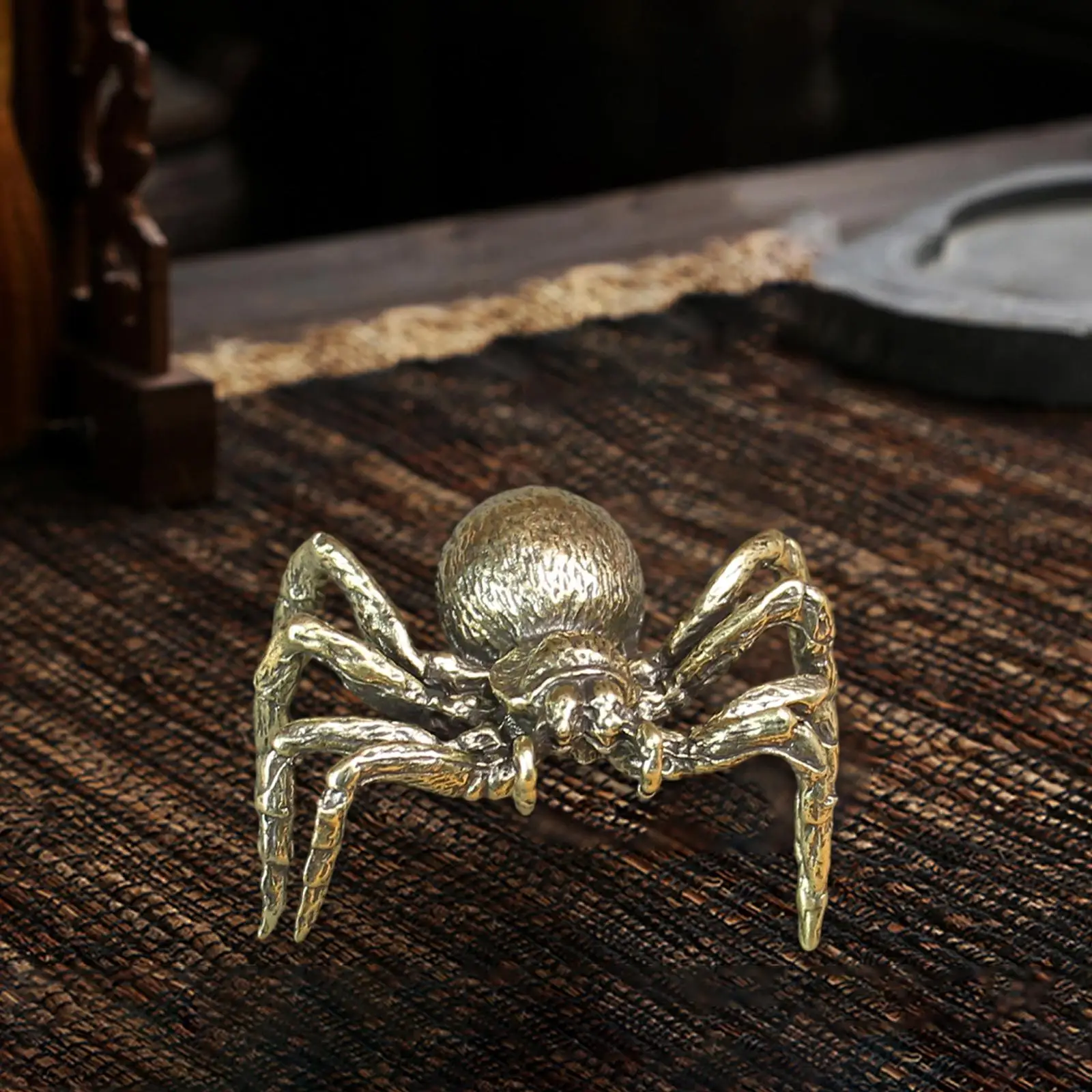Spiders-Figurine-Artwork-Gifts-Miniature-Sculpture-Decorative-Ornament ...