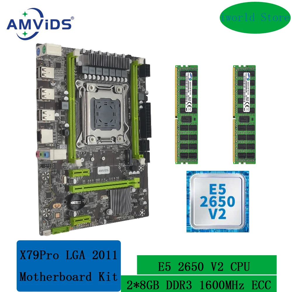 Kit-de-placa-base-X79Pro-conjunto-X79-LGA-2011-con-procesador-Xeon-E5 ...