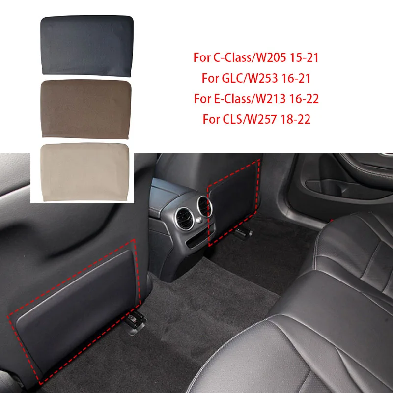 Car-Seat-Back-Panel-Leather-Backrest-Storage-Pocket-Cover-For-Mercedes ...