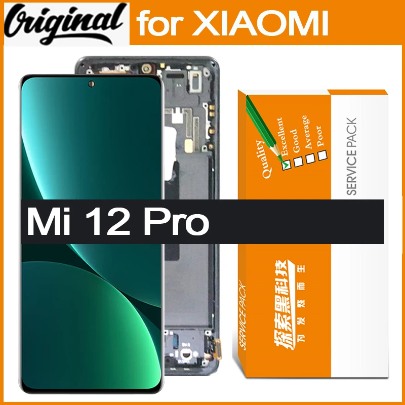 100-Original-LCD-Replacement-for-Xiaomi-Mi-12-Pro-Mi12-Pro-Touch-Screen ...