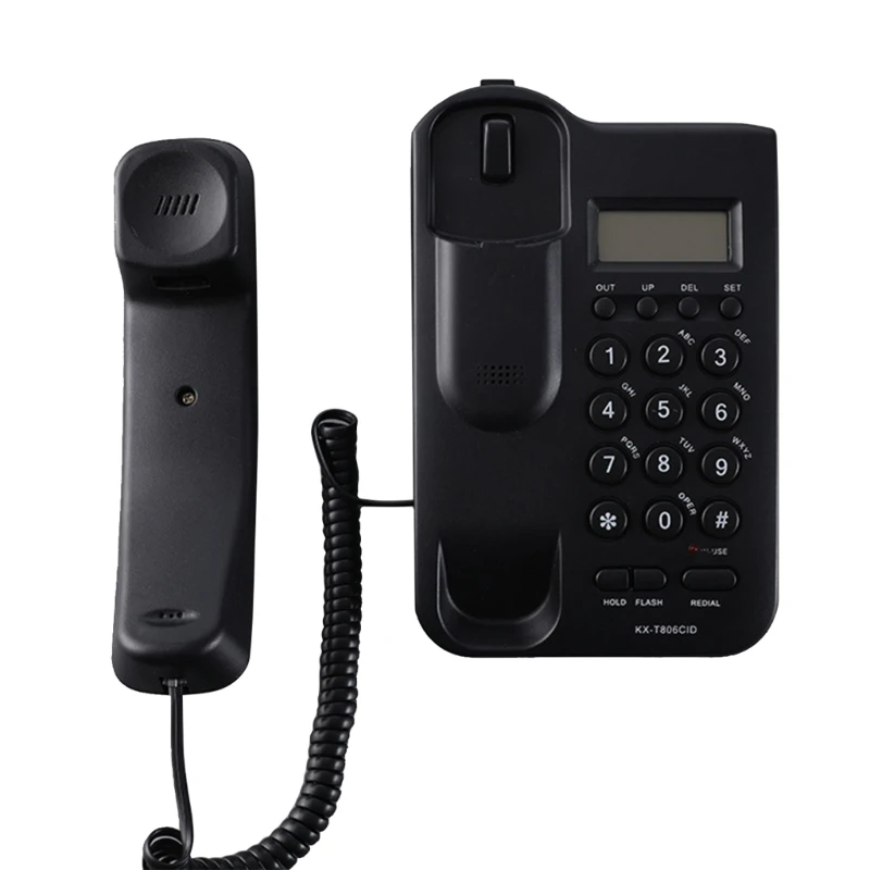 Corded-Phone-with-Caller-ID-Display-Wired-Classical-Landline-Phone ...