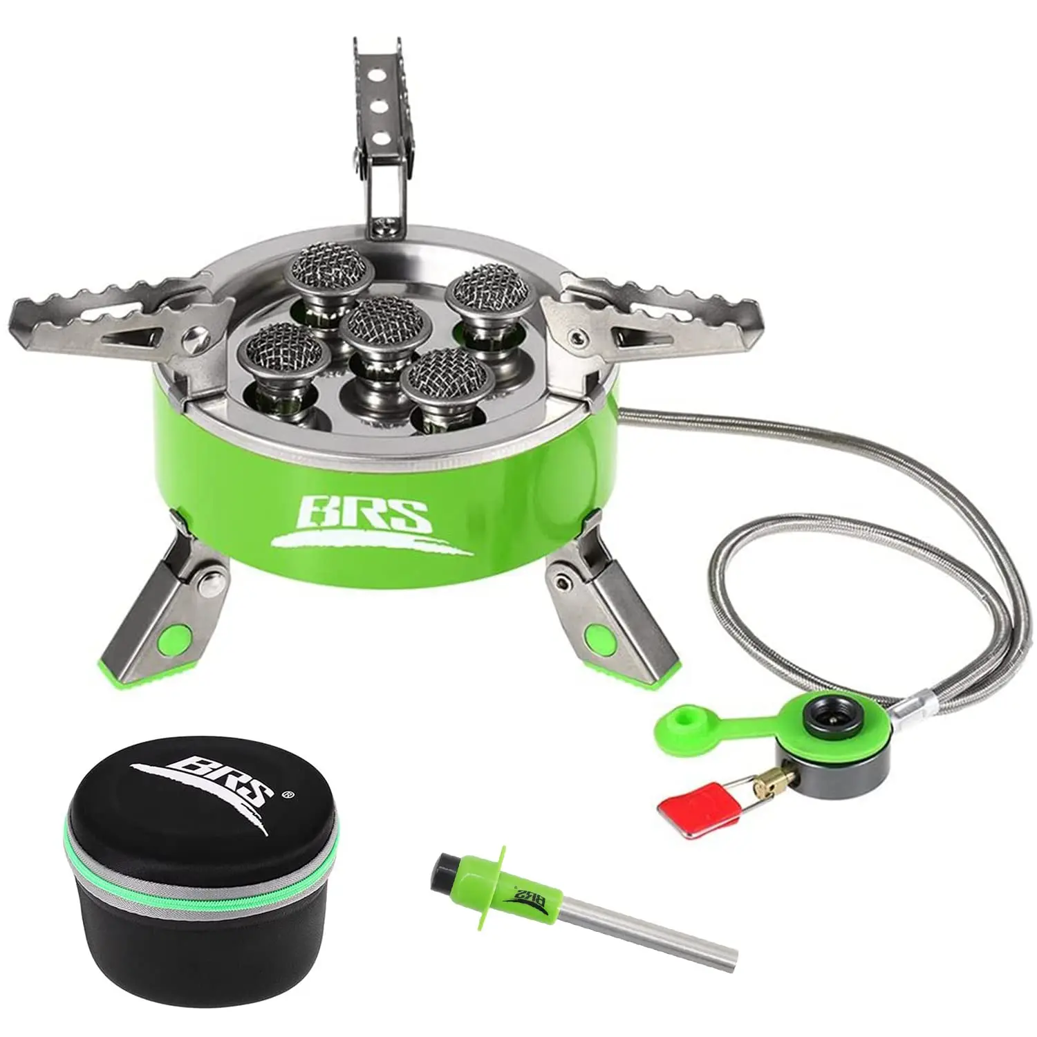 Brs Outdoor Camping Gas Stoves 7000w Portable Foldable Gas Burners ...