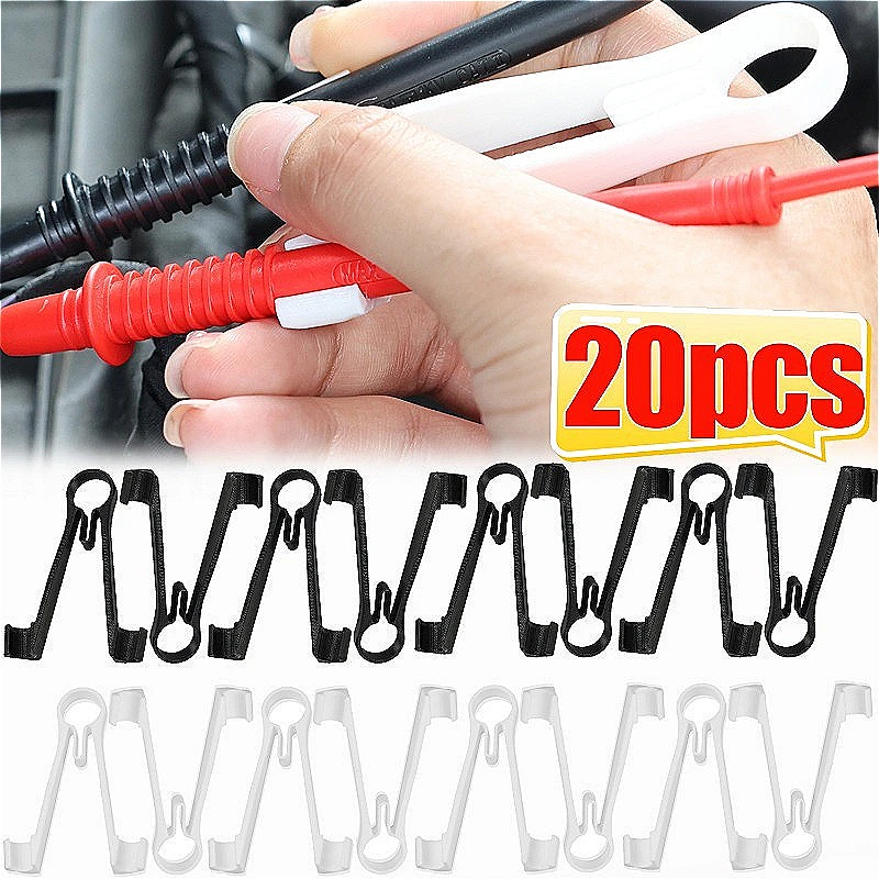 1-20pcs Multimeter Probe Holder Portable Meter Probes One-handed ...