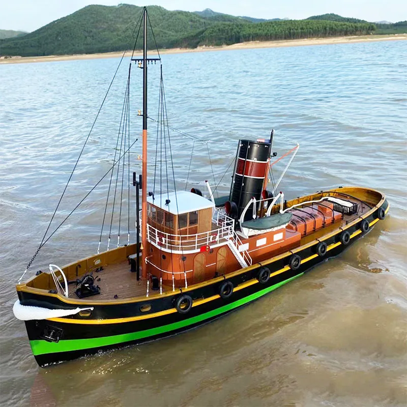 1-32-Steam-Tug-Model-PROUD-MARY-Electric-Remote-Control-Ship-Model-Kit ...