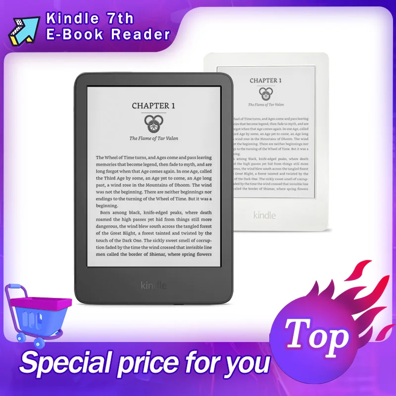 kindle-7th-E-Book-Readers-6-Without-Backlight-Registerable-Account ...