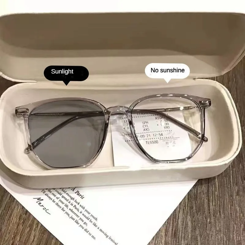 Photochromic Anti Radiation Eyeglasses for Women/Men Anti Blue Light ...