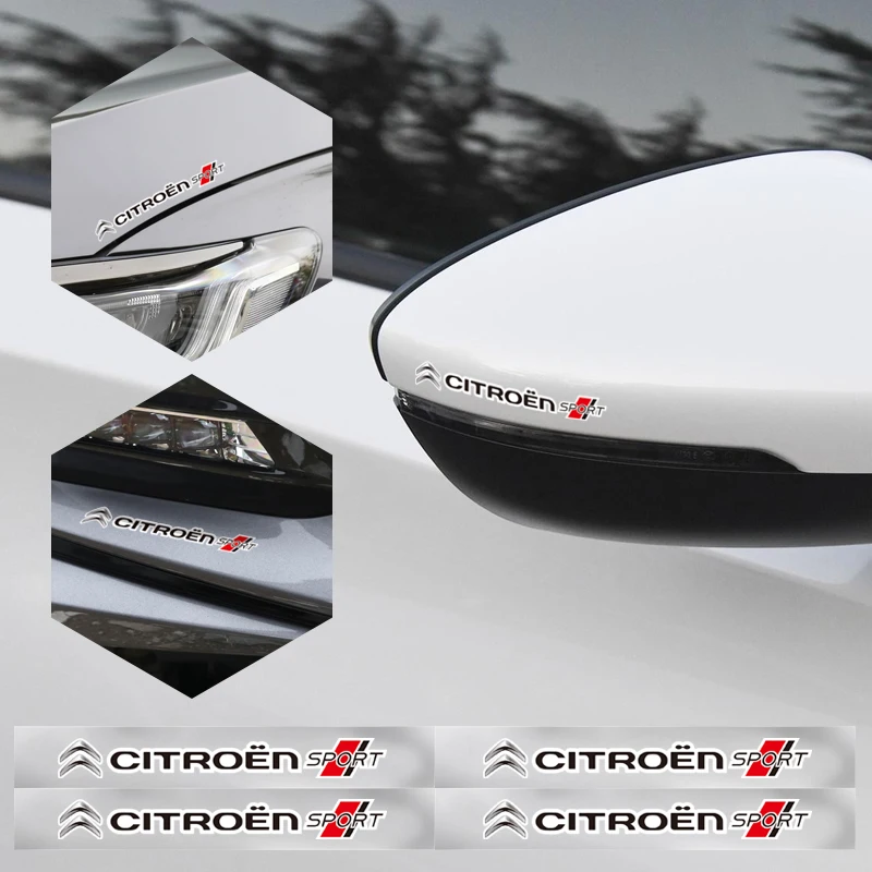 Car Logo At Will Paste Stickers Auto Decorative Decals For Citroen C1 ...