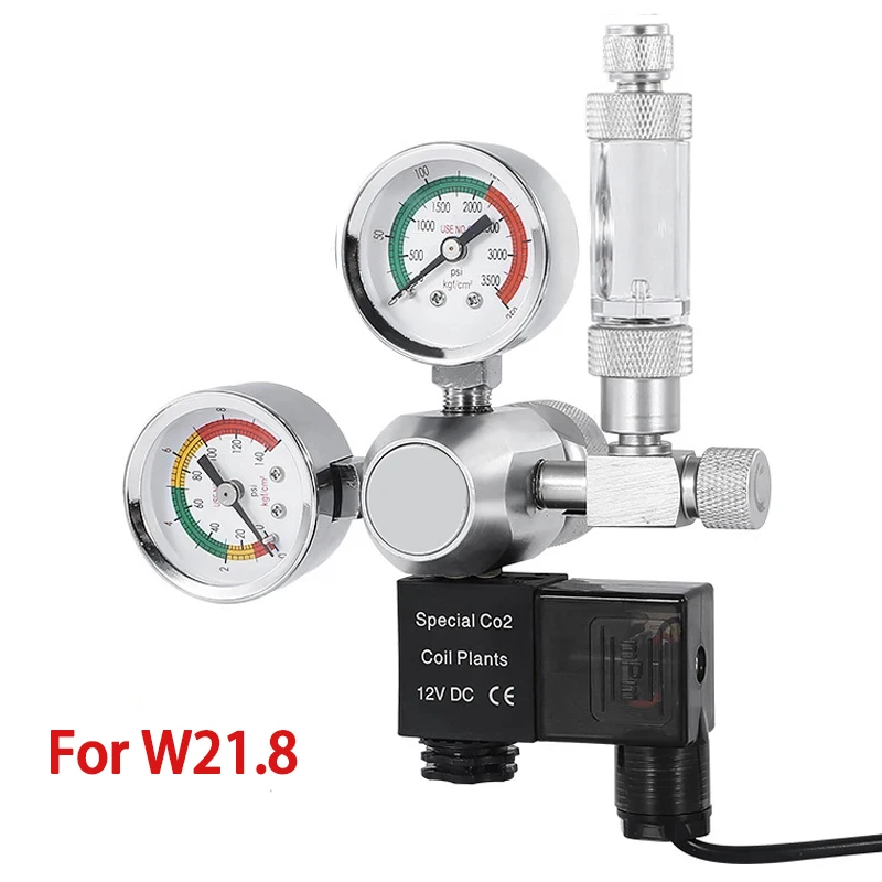 Aquarium-CO2-Pressure-Regulator-Fish-Tank-Reducing-Valve-Double-Gauge ...