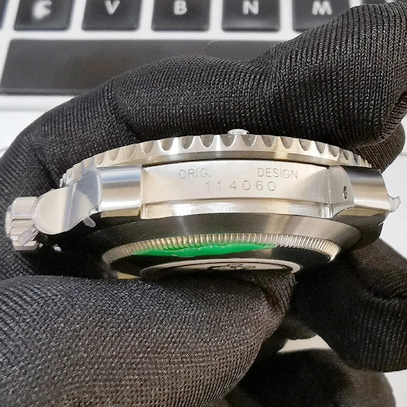 904L-Stainless-Steel-Watch-Case-For-114060-Submariner-3130-movement ...