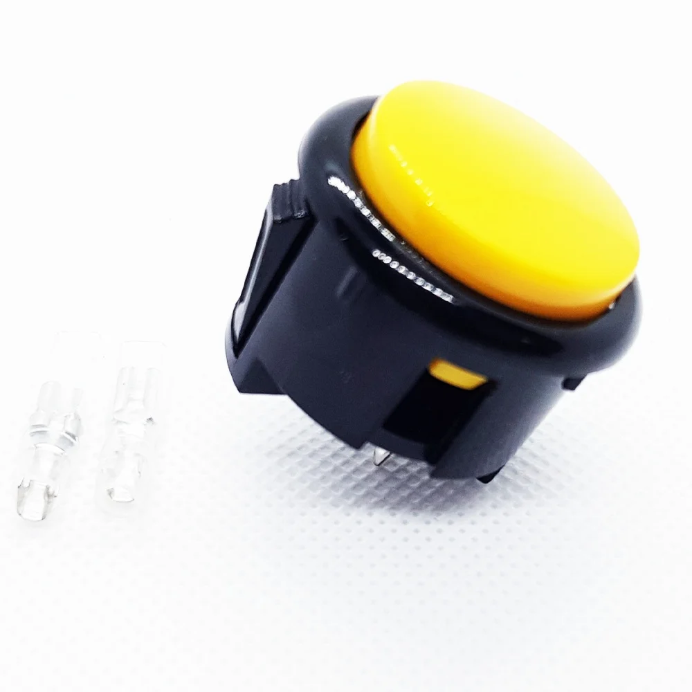 30mm-yellow-faston-Jamma-Push-button-Bartop-Raspberry-SP-Arcade-Push ...