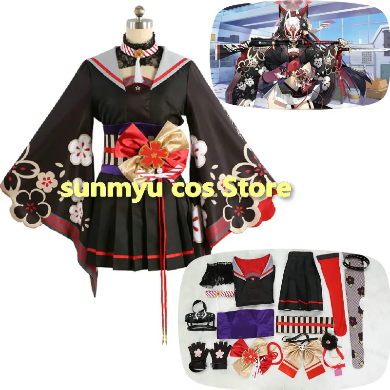 Blue Archive Kosaka Wakamo Cosplay Costume Customize Size Blue Archive ...