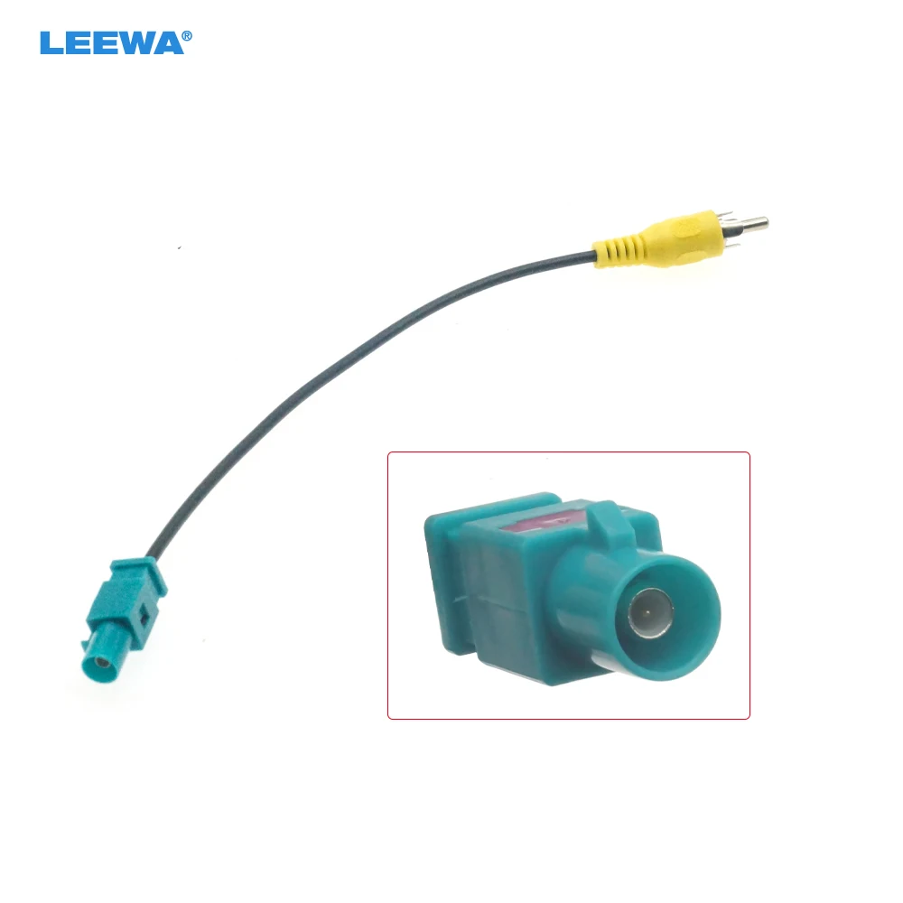 LEEWA Male Fakra To RCA Camera Retention Cable For Mercedes/Land Rover ...