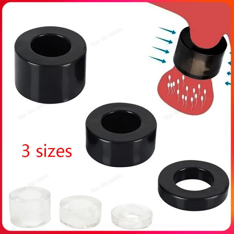 3pcs Male Scrotal Restraint Ring Set Erection Ejaculation Eelay Penis ...