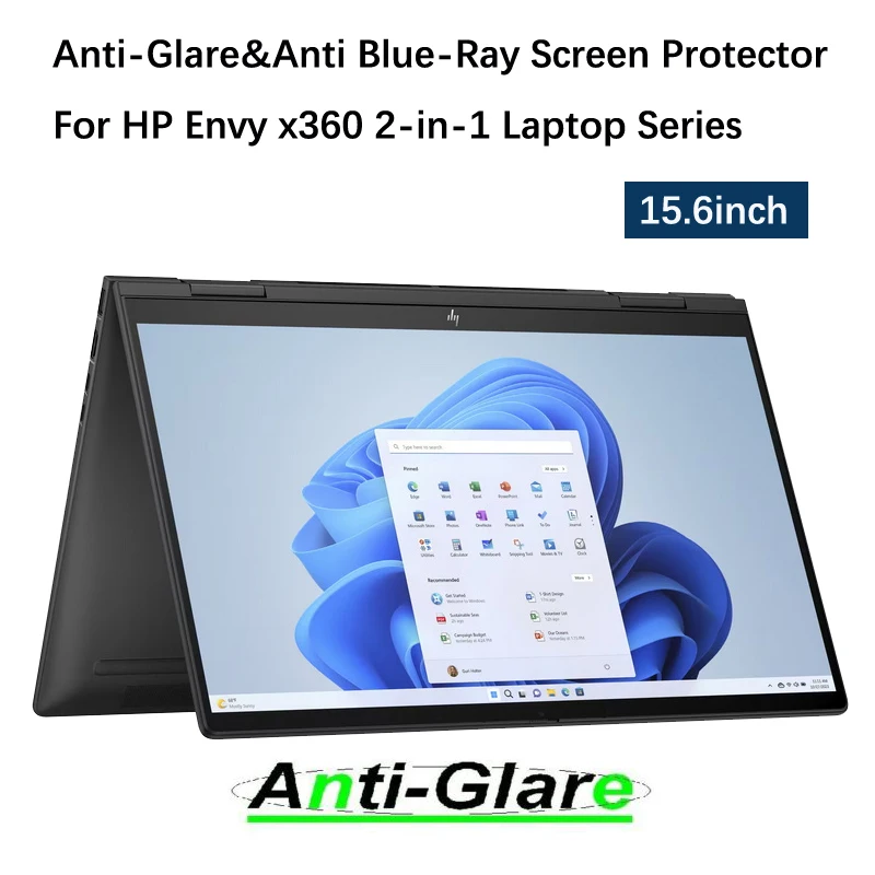 2X-Ultra-Clear-Anti-Glare-Anti-Blue-Ray-Screen-Protector-Guard-For-HP ...