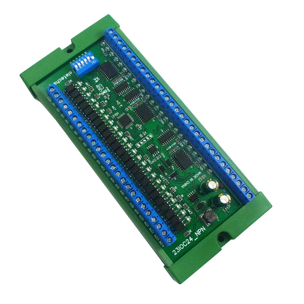 24CH RS485 Remote Control Switch Multifunction PLC IO Expansion Board ...