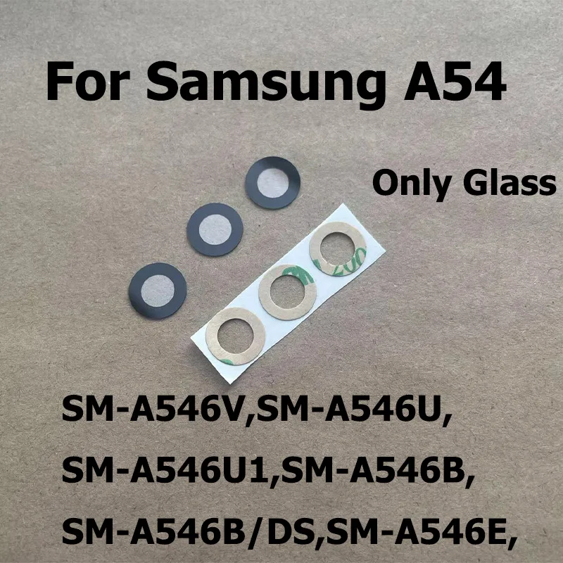 For-Samsung-Galaxy-A54-Rear-Back-Camera-Glass-Lens-With-Glue-Sticker ...