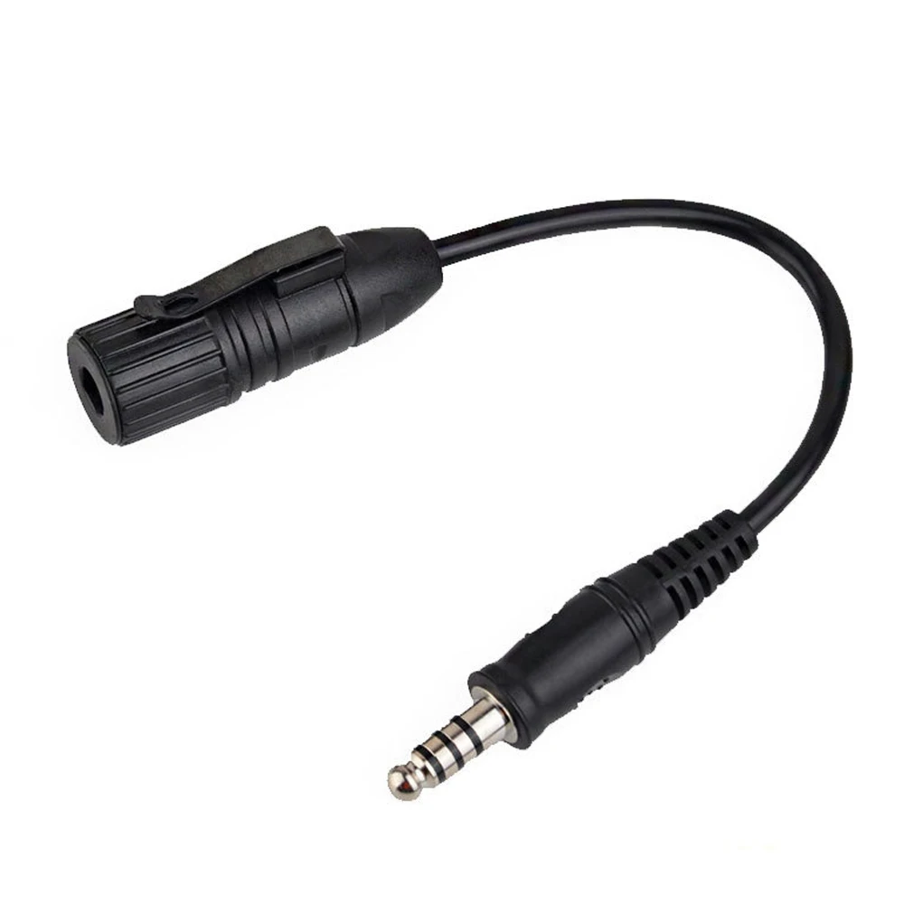 U-174-NATO-Military-to-Civilian-Tactical-Headset-PTT-Adapter-Cable-for ...