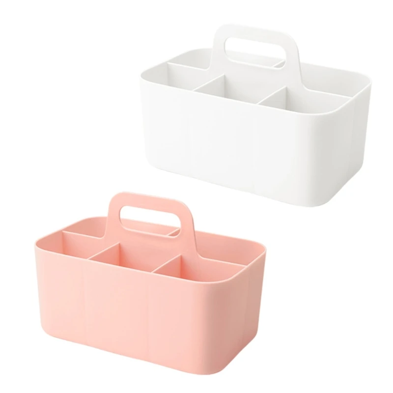Desktop-Stationary-5-Compartments-Marker-Caddies-with-Handle-Big ...