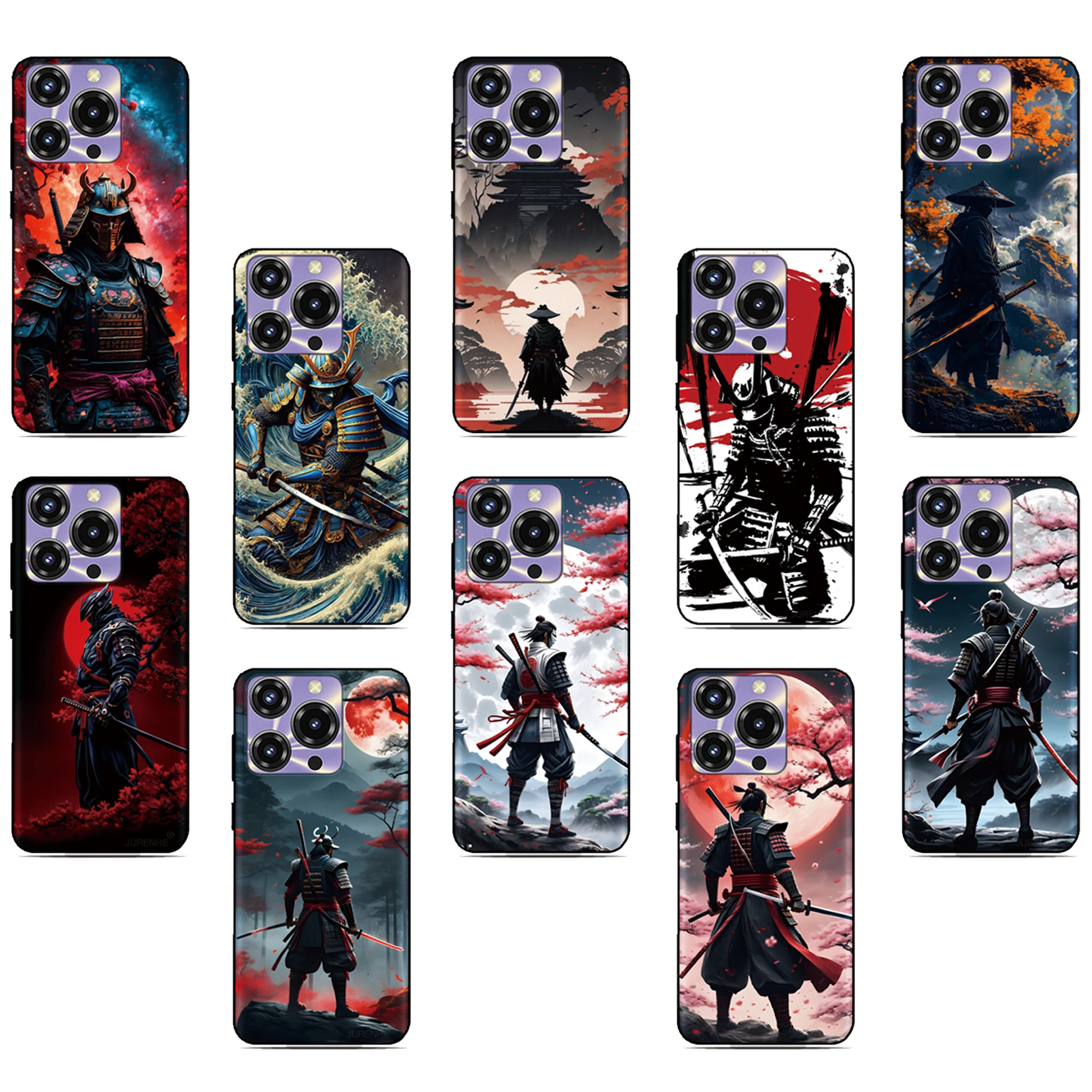 Lone Samurai Phone Case For Oukitel C6 C3 C2 C69 C68 Plus C65 C62 C61 ...